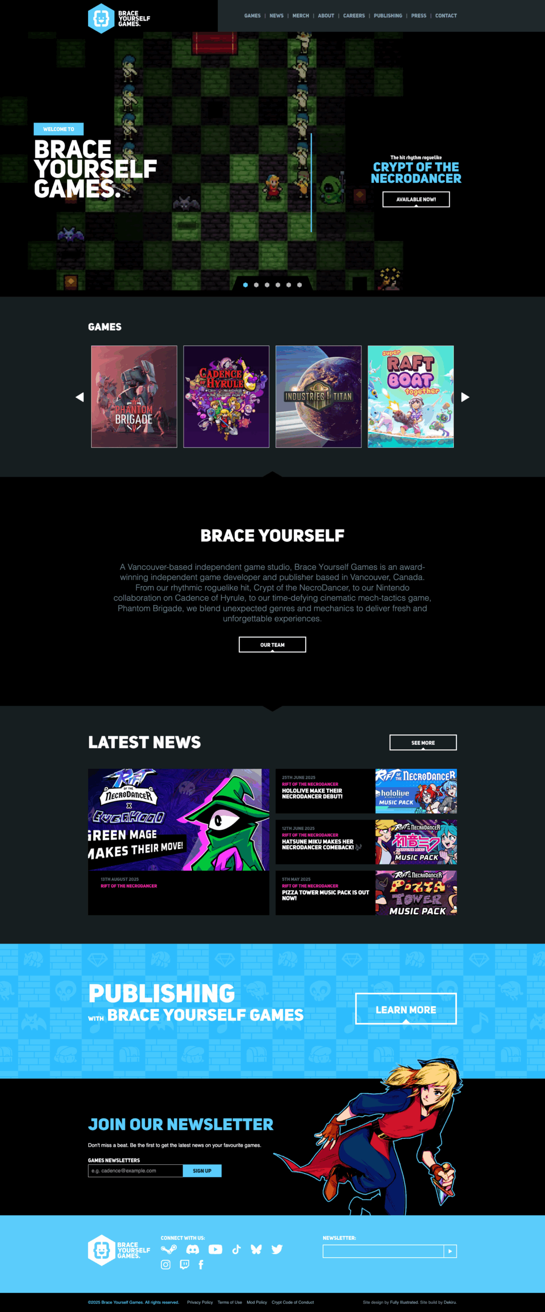 Brace Yourself Games – D E K I R U