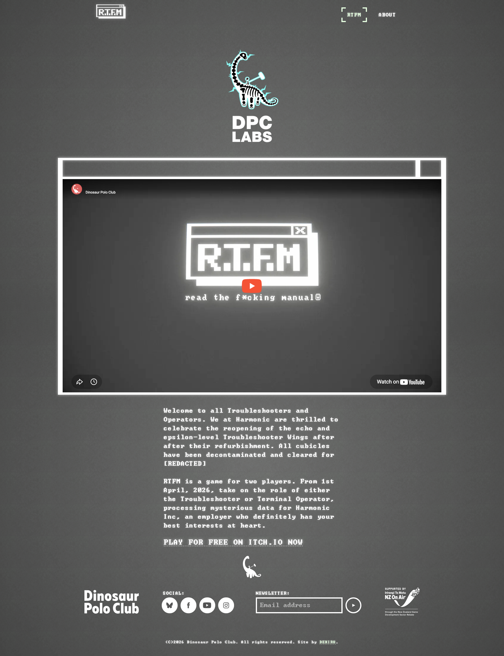 RTFM – D E K I R U